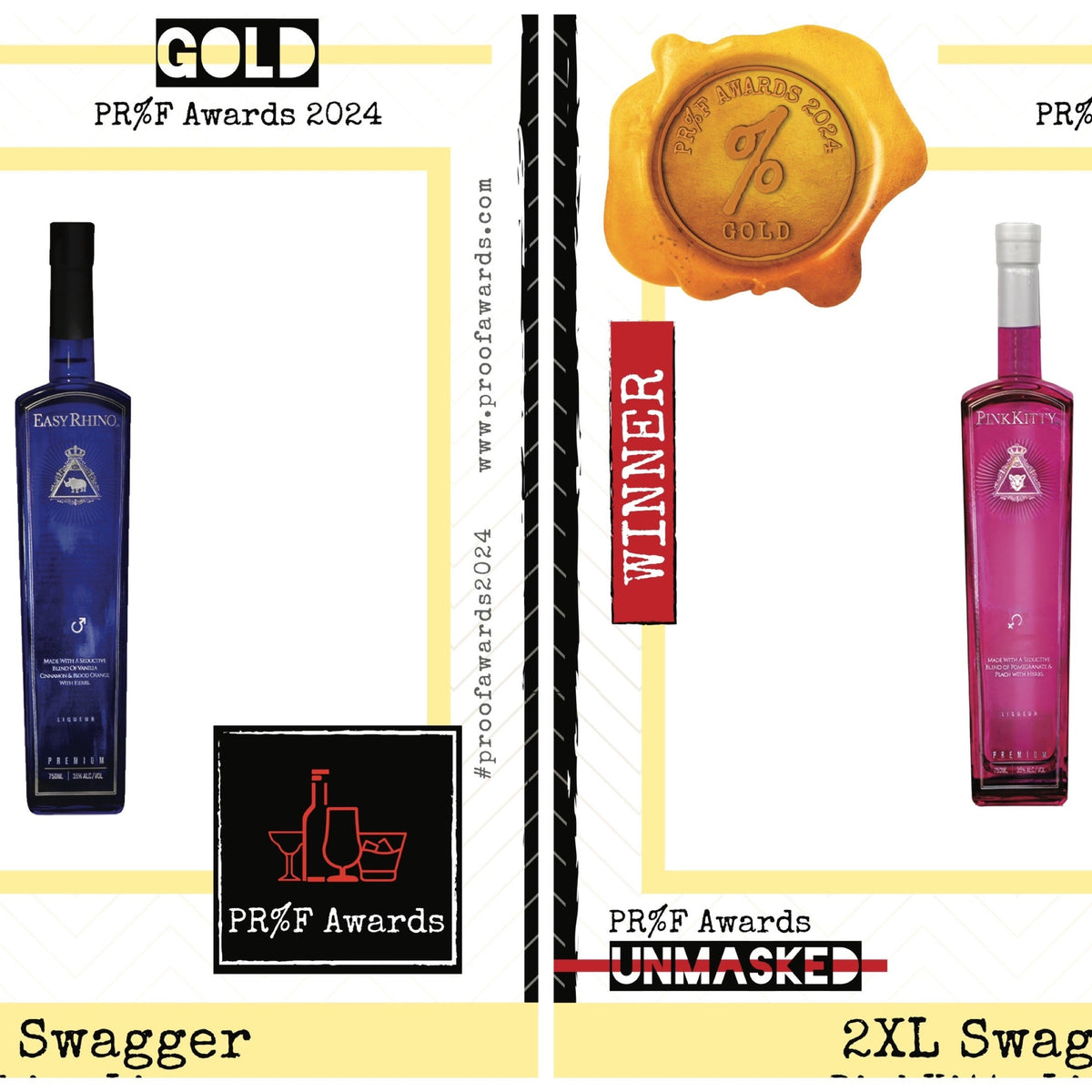 2XL Swagger Brands Dominates the 2024 Proof Awards: PinkKitty and Easy